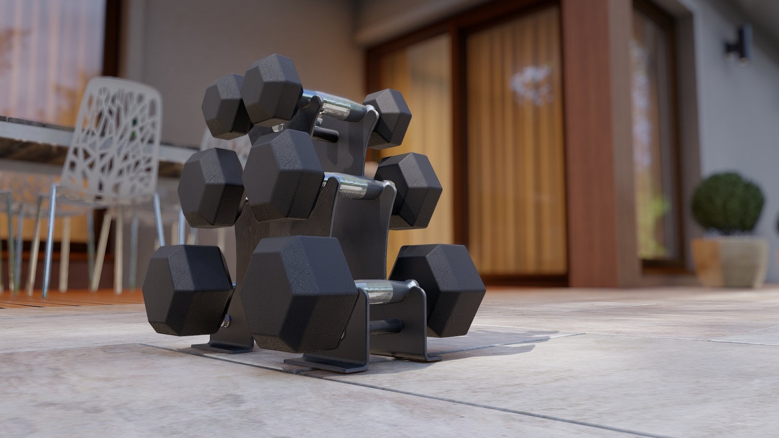 Dumbbell Rack. Digital Product, Files DXF, SVG for CNC, Plasma, Laser ...