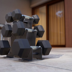 Dumbbell Rack. Digital Product, Files DXF, SVG for CNC, Plasma, Laser ...