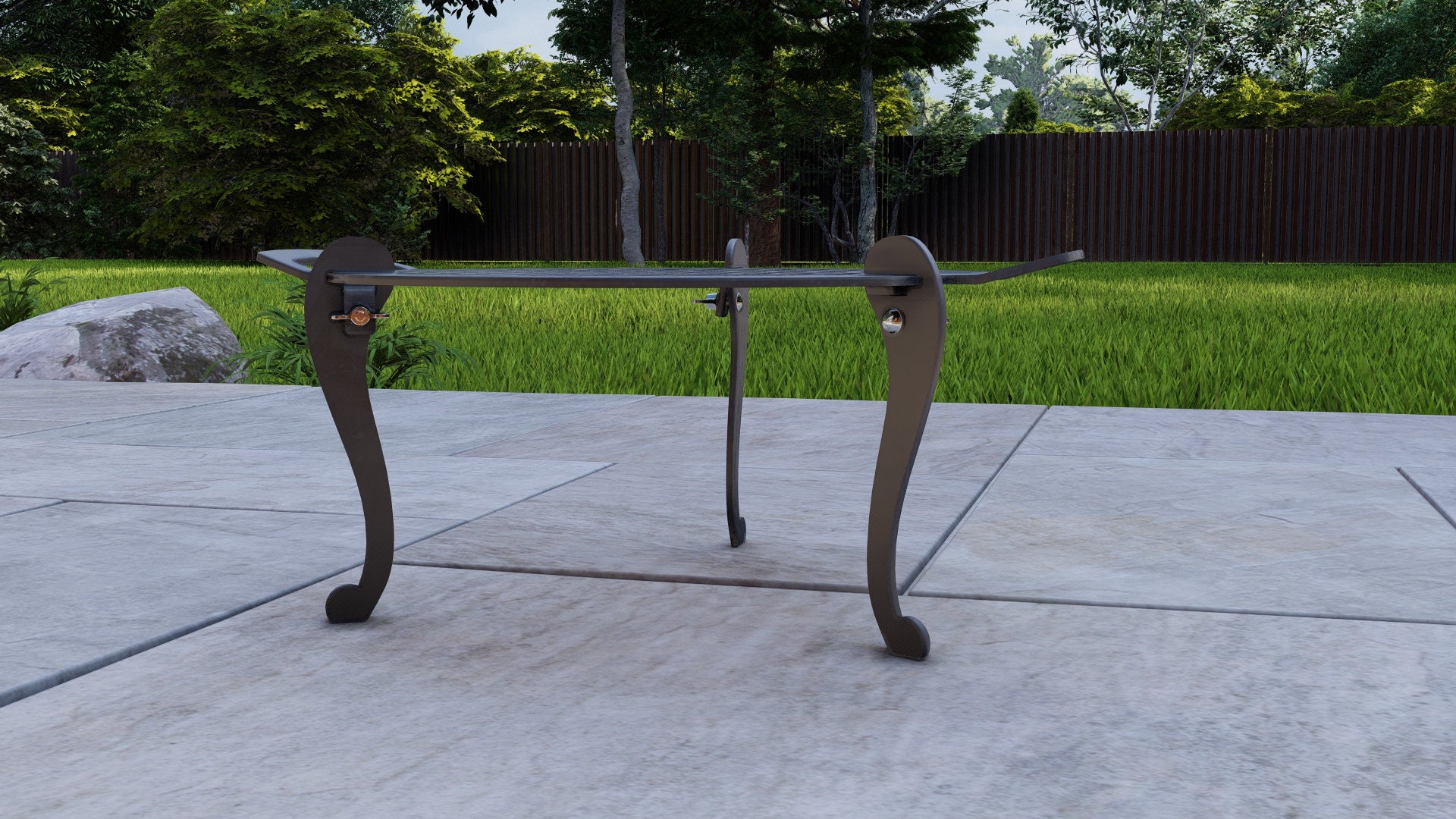 Grill on Legs, Fire Pit. Digital Product, Files DXF, SVG for CNC ...