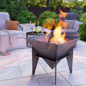 Fire Pit Spectrum Square. Digital Product, Files DXF, SVG for CNC ...