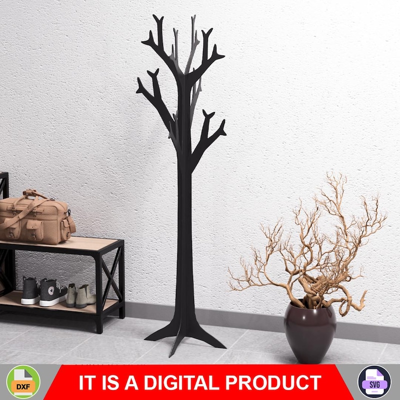 Coat Tree Stand - Etsy