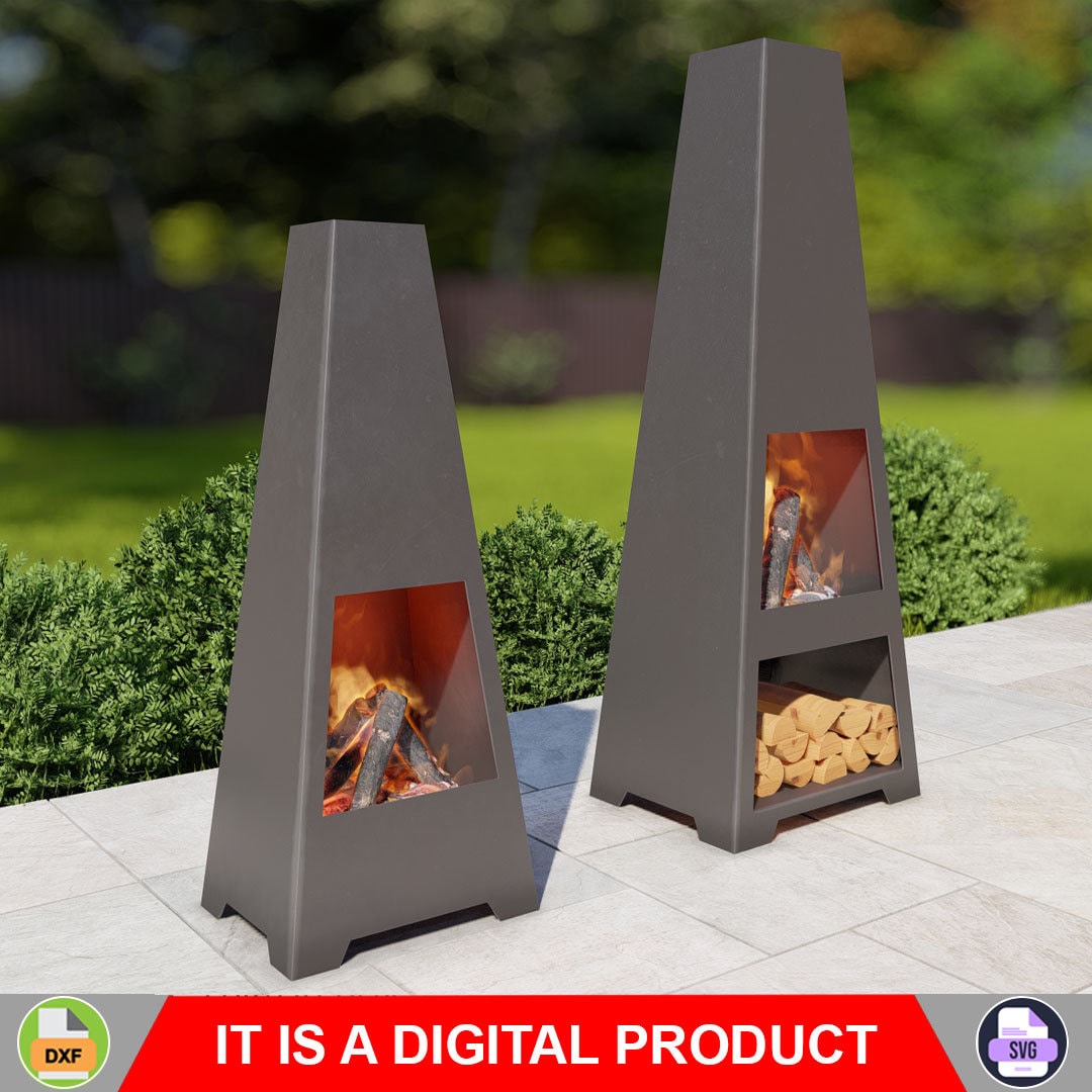 Pyramid V3 2 Sizes. Digital Product, Files DXF, SVG for CNC, Plasma ...