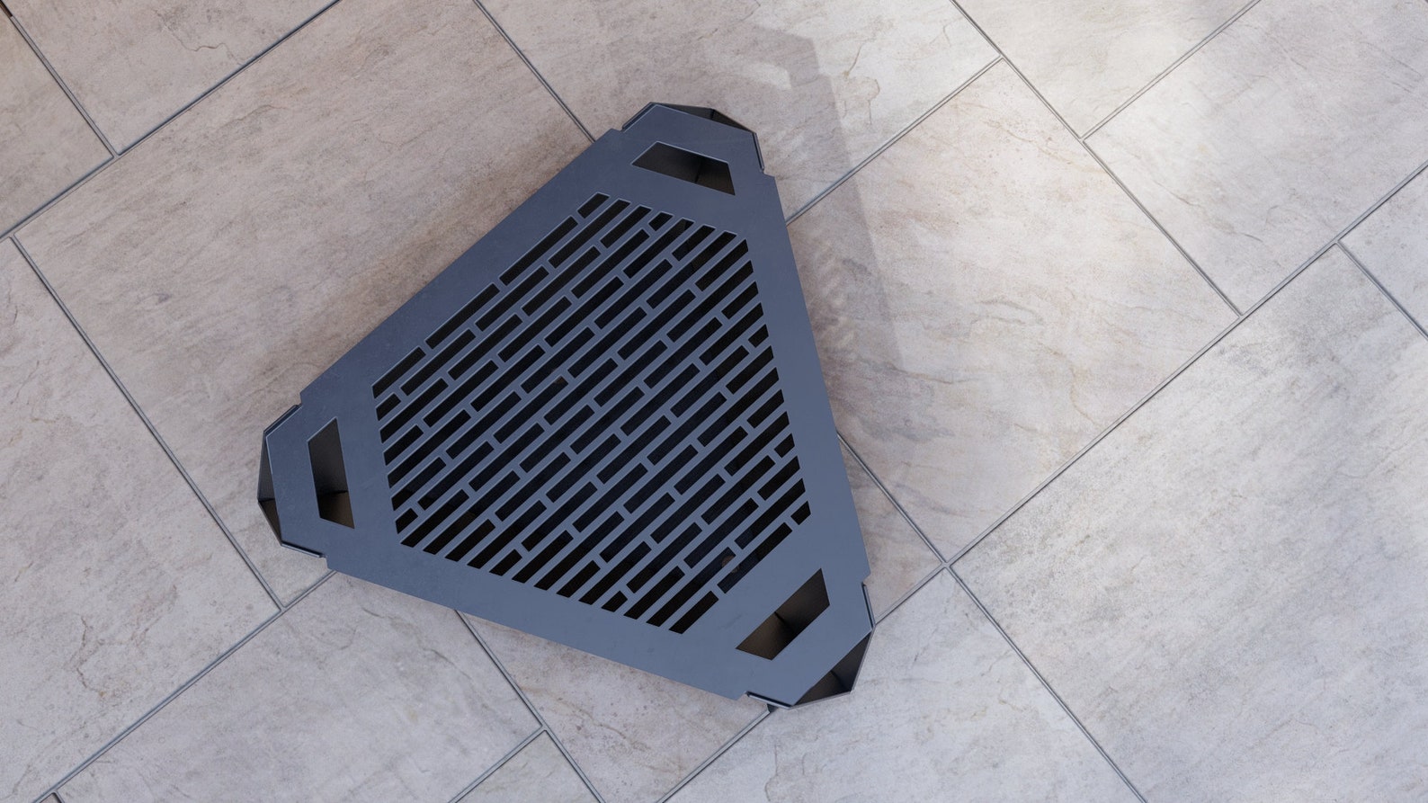 Fire Pit With Grill Triangle 3 Size. Digital Product Files DXF, SVG for ...