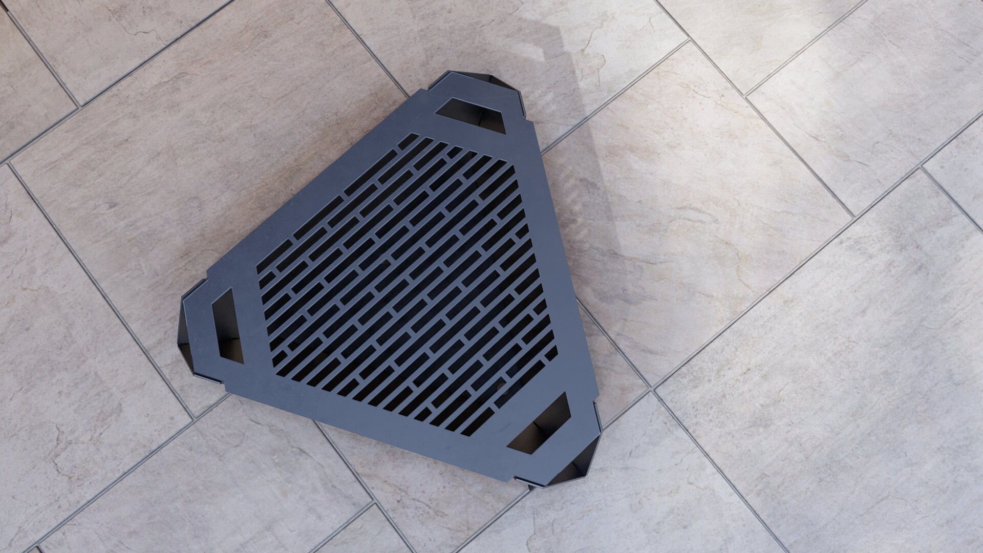 Fire Pit With Grill Triangle 3 Size. Digital Product Files DXF, SVG for ...