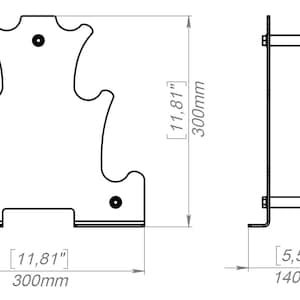 Dumbbell Rack. Digital Product, Files DXF, SVG for CNC, Plasma, Laser ...