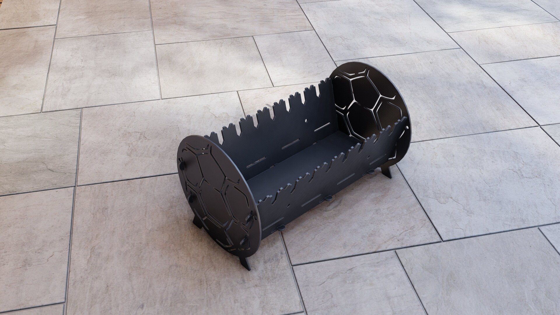 Soccer Fire Pit With Grill. Digital Product, Files DXF, SVG for CNC ...