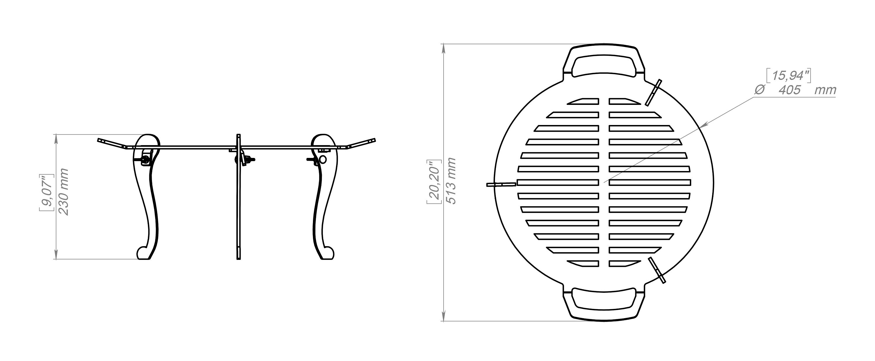 Grill on Legs, Fire Pit. Digital Product, Files DXF, SVG for CNC ...