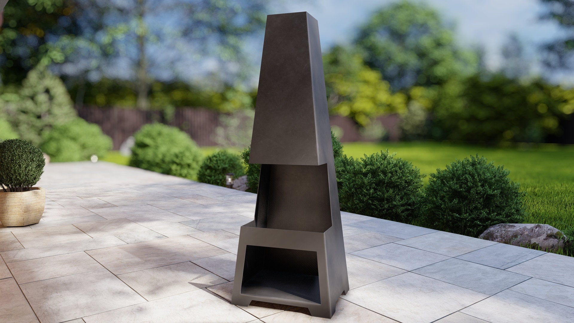 Pyramid V2 2 Sizes. Digital Product, Files DXF, SVG for CNC, Plasma ...