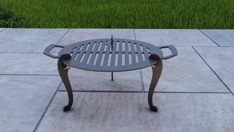 Grill on Legs, Fire Pit. Digital Product, Files DXF, SVG for CNC ...