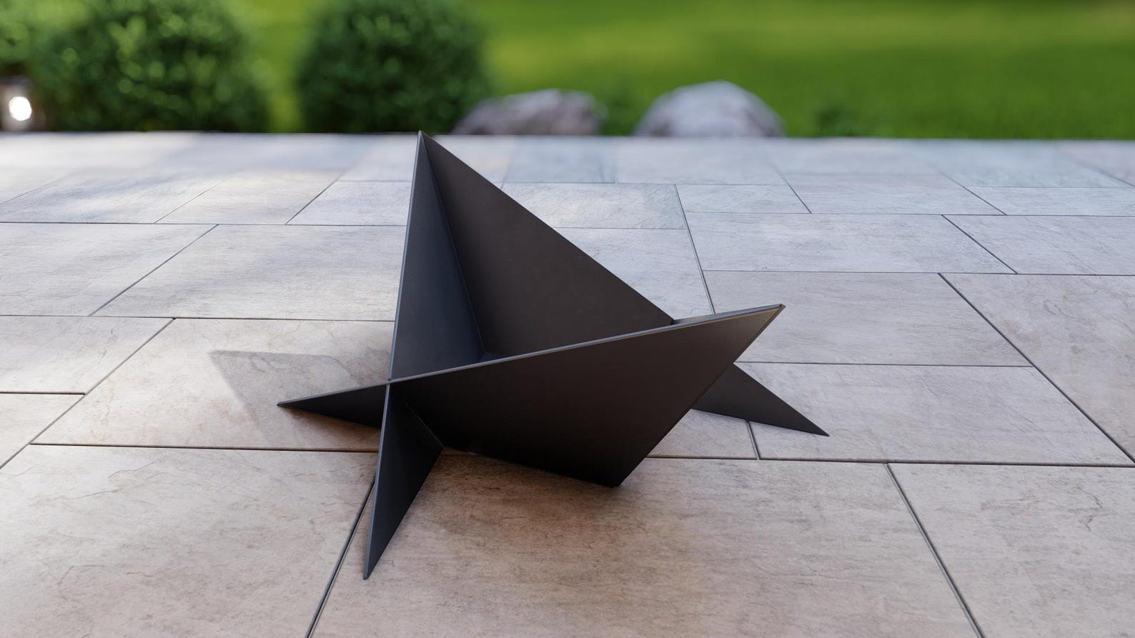 Fire Pit Paper Boat. Digital Product, Files DXF, SVG for CNC, Plasma ...