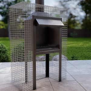 Gabion Fireplace. Digital Product, Files DXF, SVG for CNC, Plasma ...