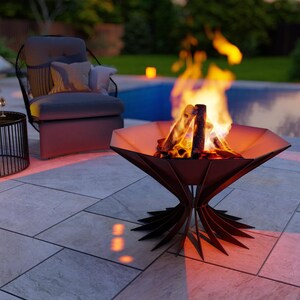 Fire Pit Octagon Chalice Infinity V2. Digital Product, Files DXF, SVG ...