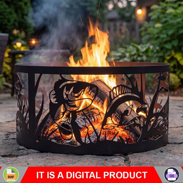 Fish Fire Pit - Etsy