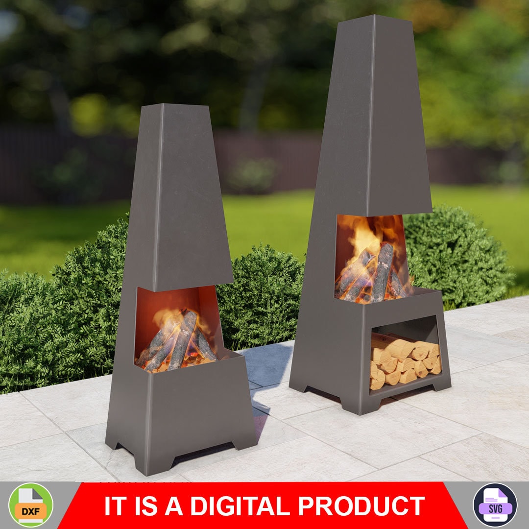 Pyramid V2 2 Sizes. Digital Product, Files DXF, SVG for CNC, Plasma ...