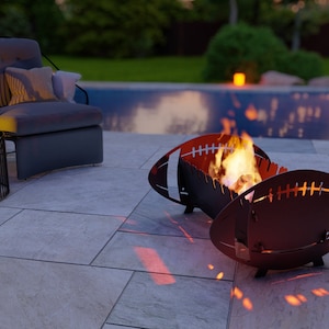 American Football Fire Pit With Grill. Digital Product, Files DXF, SVG ...