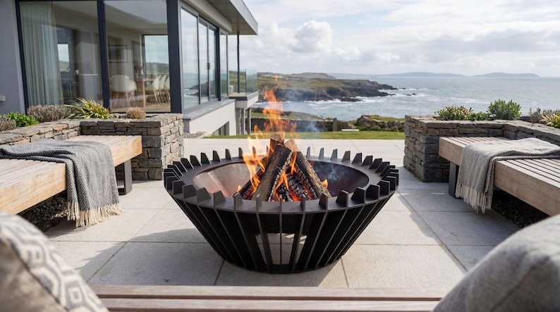 Turbo Fire Pit. Digital Product, Files DXF, SVG for CNC, Plasma, Laser ...