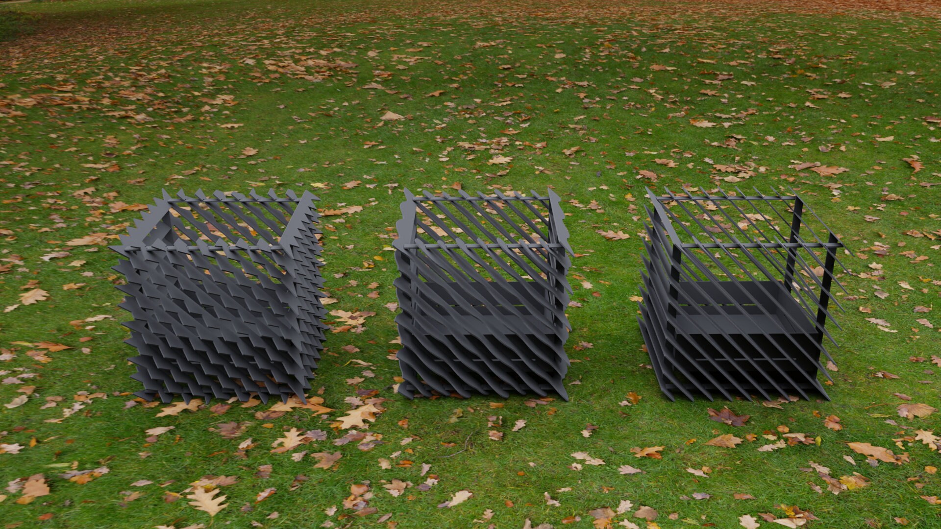 Fire Pit Cube 3 in 1. Digital Product Files DXF SVG for CNC - Etsy