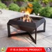 Fire Pit With Grill Hexagon 5 in 1. Digital Product, Files DXF, SVG for ...