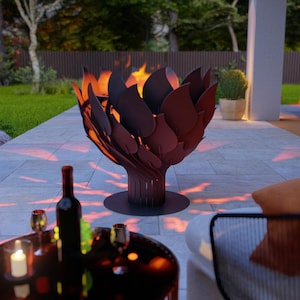 Fire Pit Torch. Digital Product, Files DXF, SVG for CNC, Plasma, Laser ...