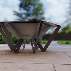 Fire Pit Hexagon Spider. Digital Product, Files DXF, SVG for CNC ...