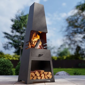Pyramid V2 With Grill. Digital Product, Files DXF, SVG for CNC, Plasma ...