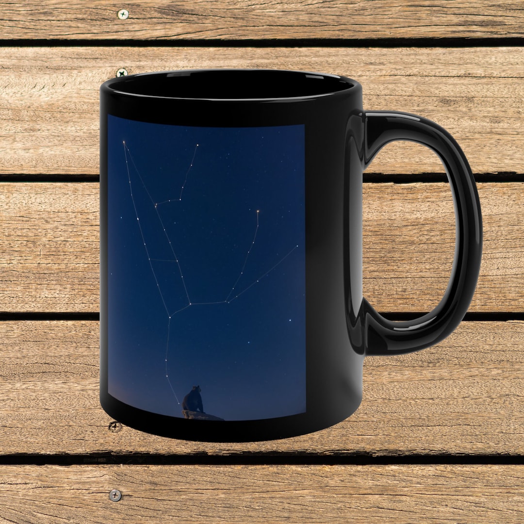 Ursa Major Bear Mug Big Dipper Constellation Space Cup With - Etsy