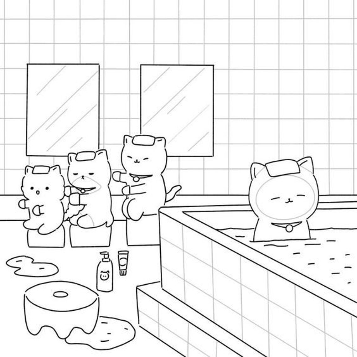 Kitty Kaleidoscope: Enchanting Cat Coloring Adventures (6-10) - Etsy