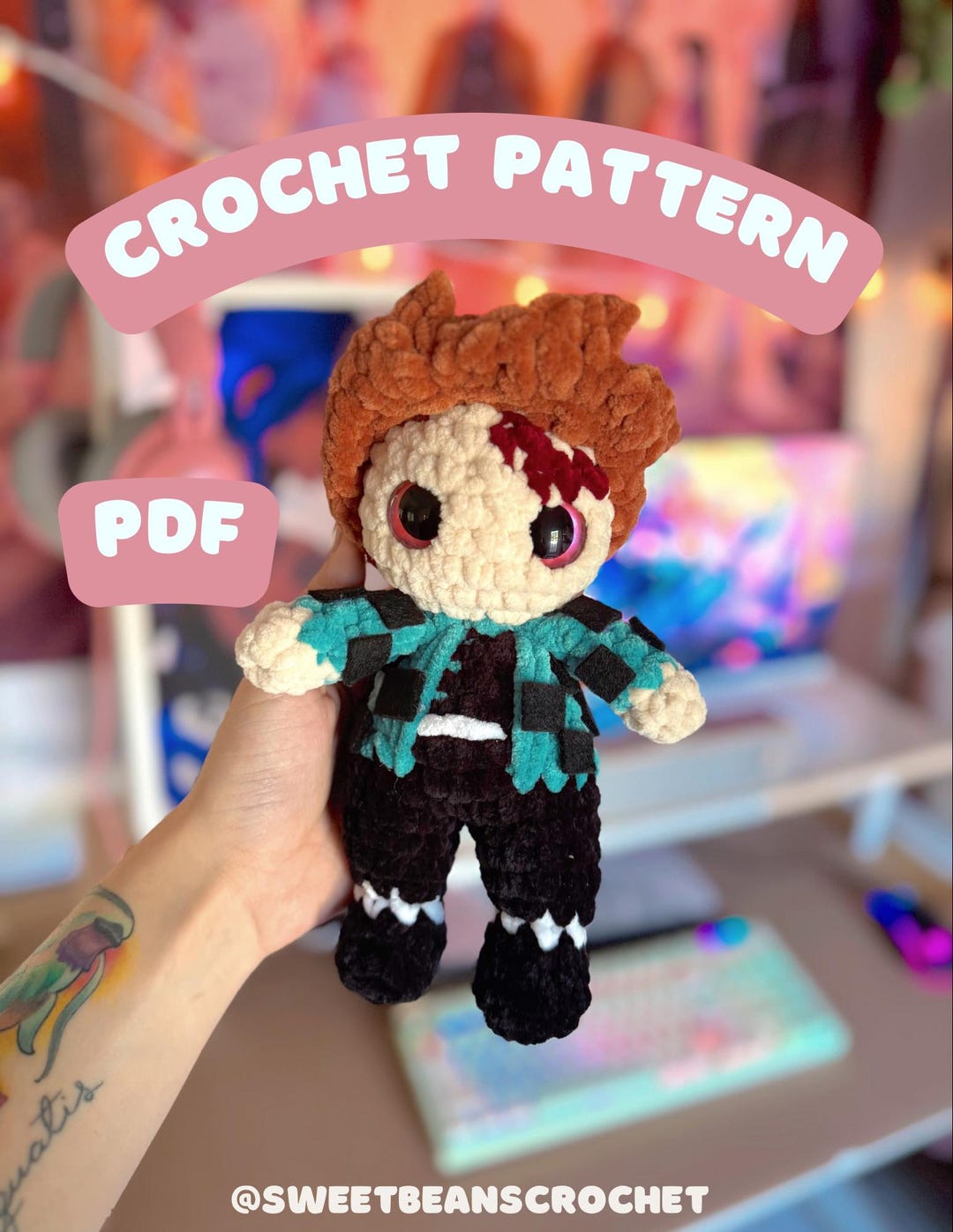 Sol Crochet Pattern DIGITAL PDF - Low-sew Crochet Bite Sized (mini ...