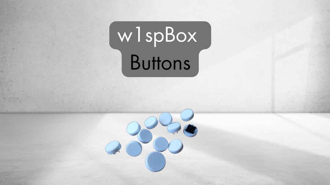 Set of Swappable Buttons for W1spbox / Flatbox - Your Choice of Colours ...