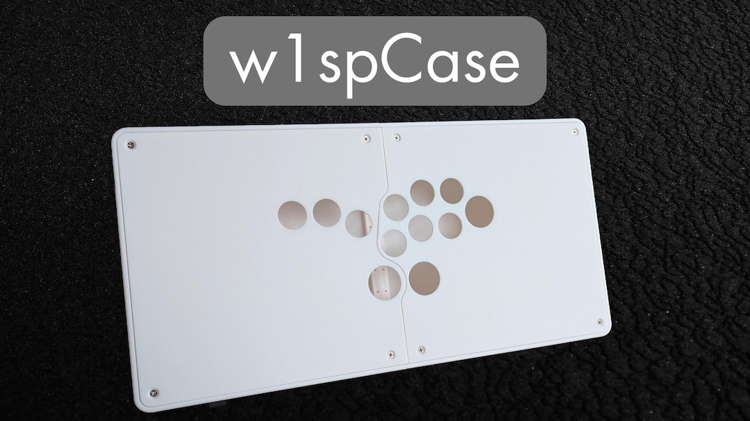 W1spcase | Leverless Arcade Stick Case | Precision Design Enclosure for ...