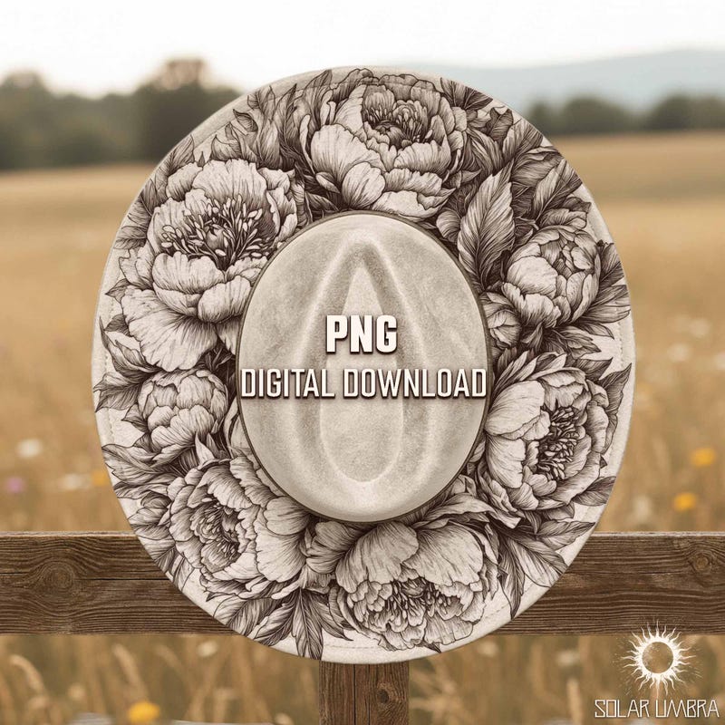 Laser Ready Peony - Etsy