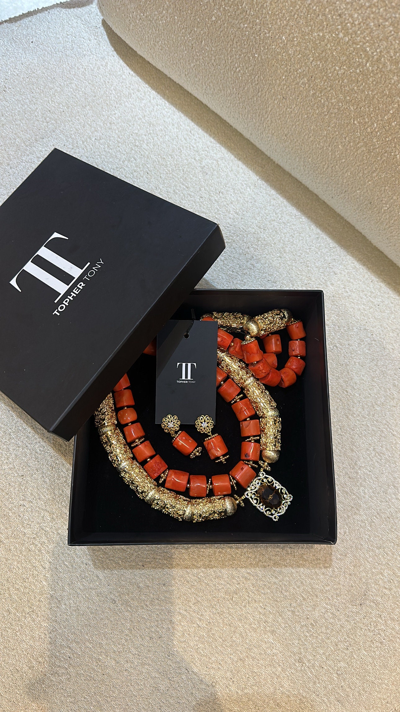 Nigerian Beads,coral Jewelry,coral Beads,african Bridal Accessories ...