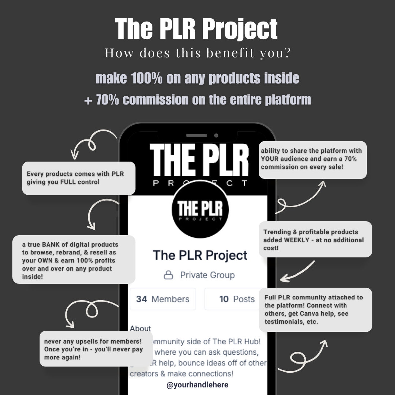 THE PLR PROJECT A Hub for All Plr Digital Products - Etsy Canada