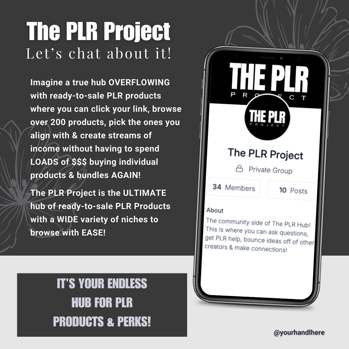THE PLR PROJECT A Hub for All Plr Digital Products - Etsy Canada