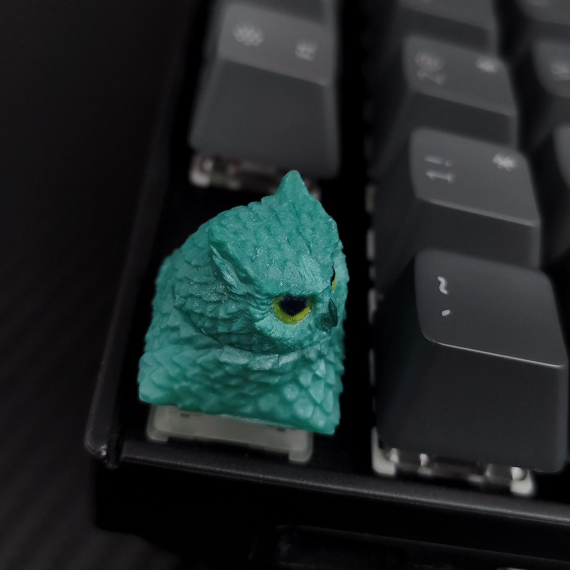 Owl Artisan Keycap #25 - Etsy