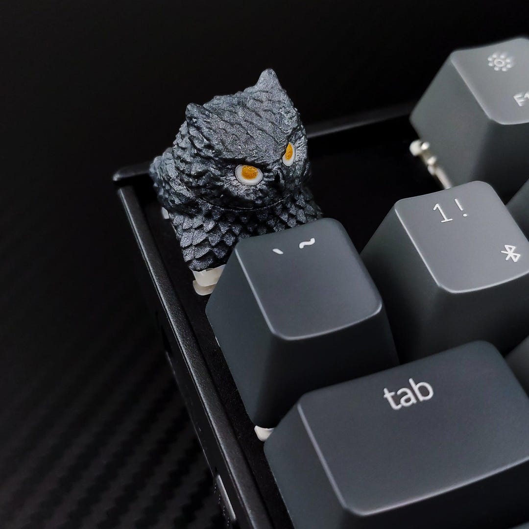 Owl Artisan Keycap 61 - Etsy