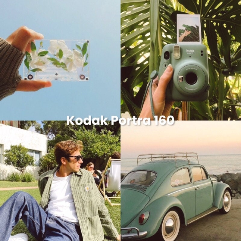Kodak Film Presets & Luts Color Grading Presets Kodak Photo and Video ...