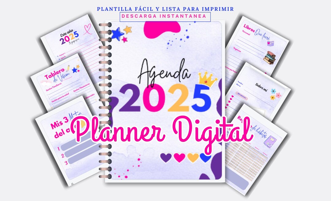 2025 Diary Templates for Canva 2025calendar, Monthly Planner, Weekly ...