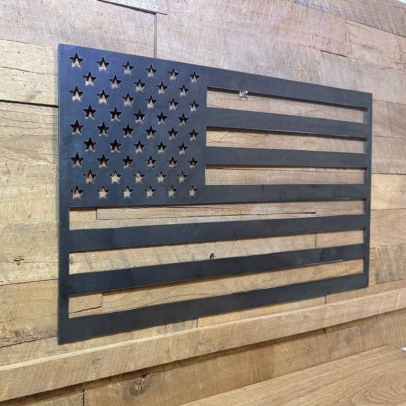 Metal American Flag - Etsy