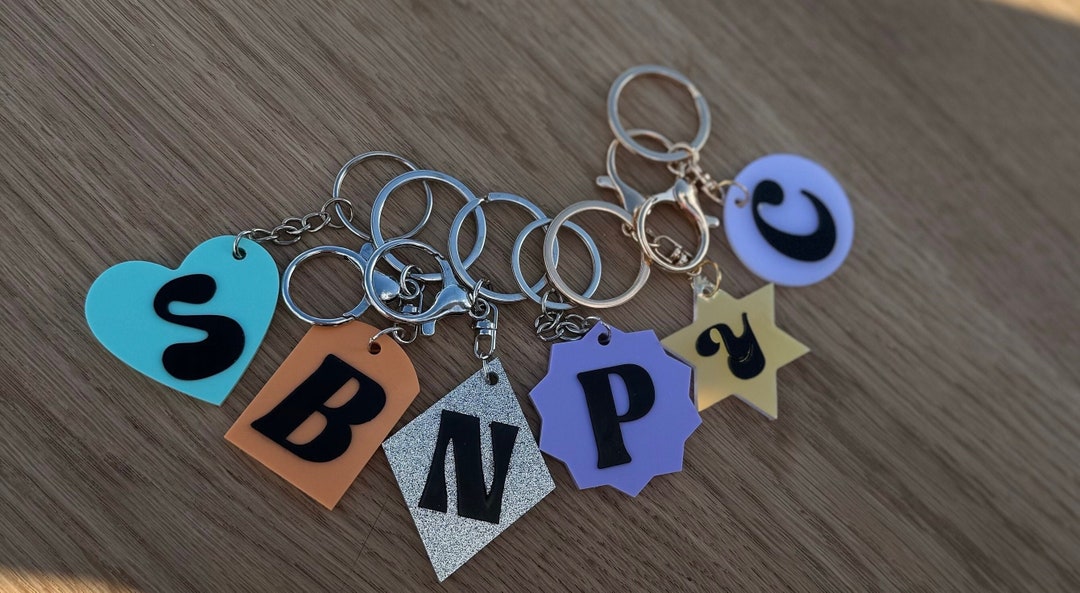 Custom Laser Engraved Acrylic Keychains, Custom Keychains, Custom ...