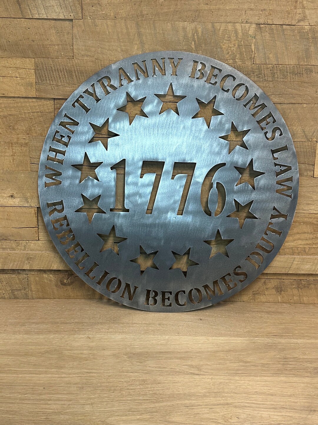 American, Patriotic Metal Sign, 1776 Patriotic Sign, United States of ...