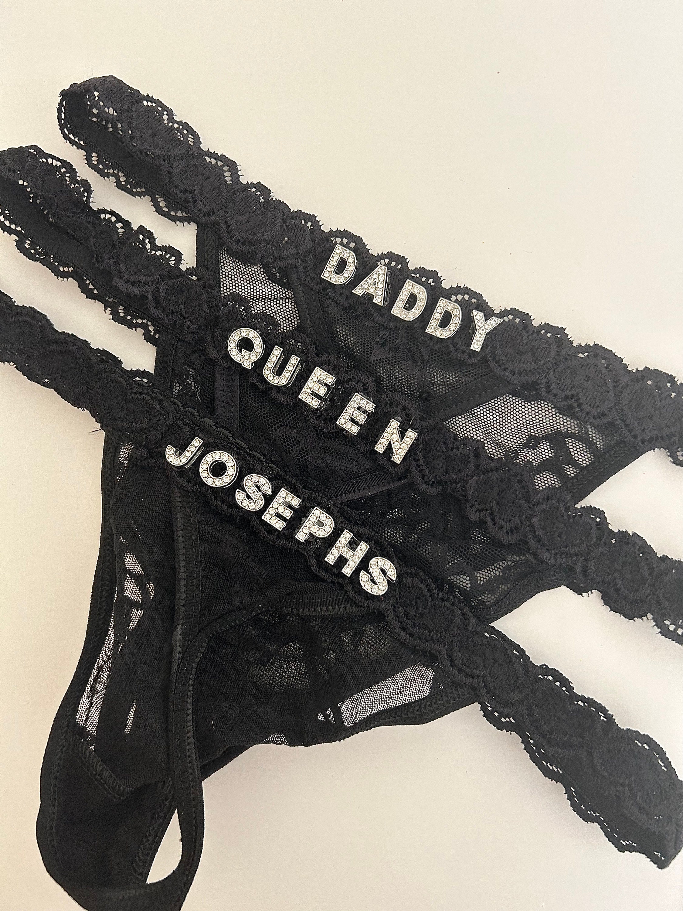 Name Thong, Personalised Name Thong, Custom Name Thong - Etsy