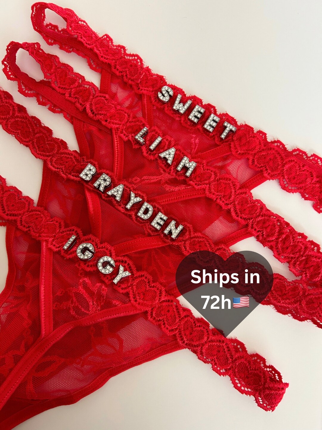 Name Thong Personalised Name Thong Custom Name Thong Etsy
