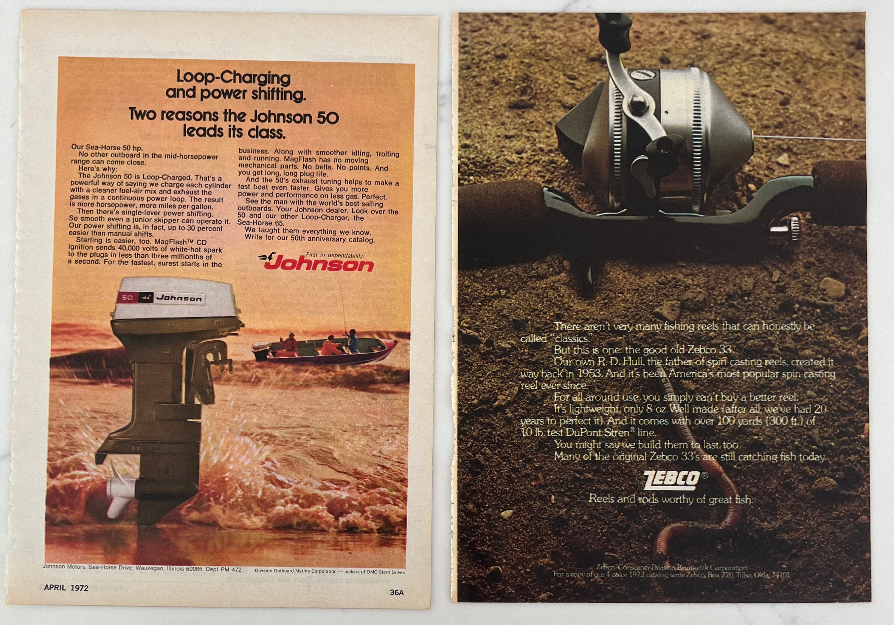 1970s Advertising,boating Fishing,vintage Fishing,vintage Ephemera,junk ...