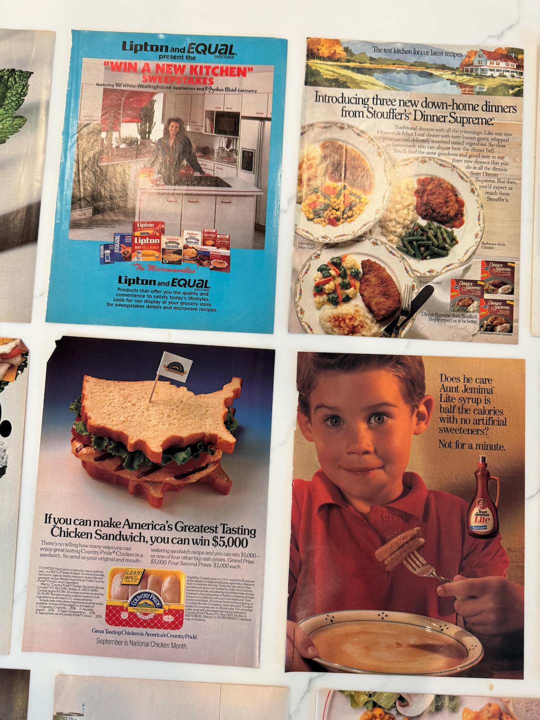 1980s Food & Drink Print Ads: Vintage Ephemera Bundle - Etsy