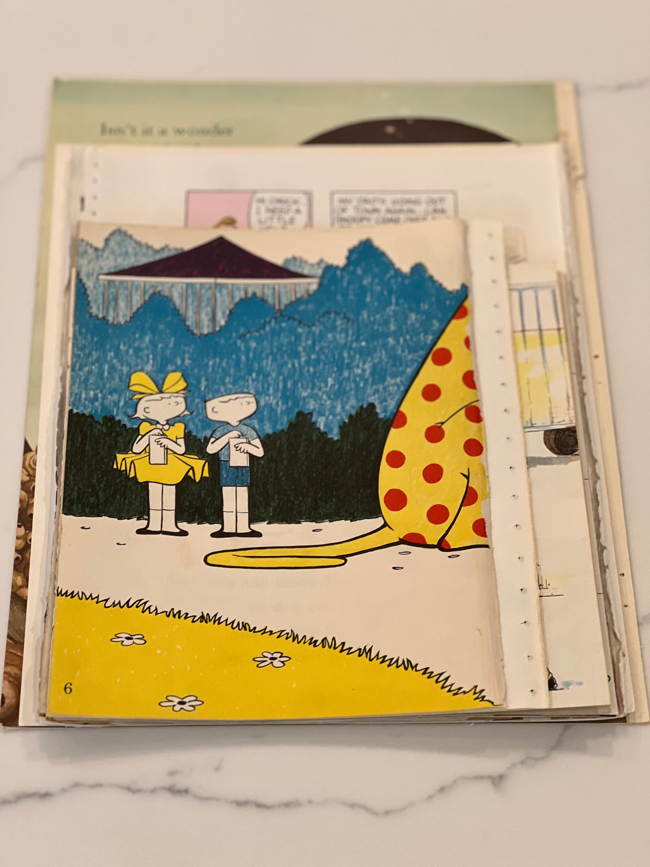 Vintage Children's Book Pages,30,vintage Illustrations,picture Book ...