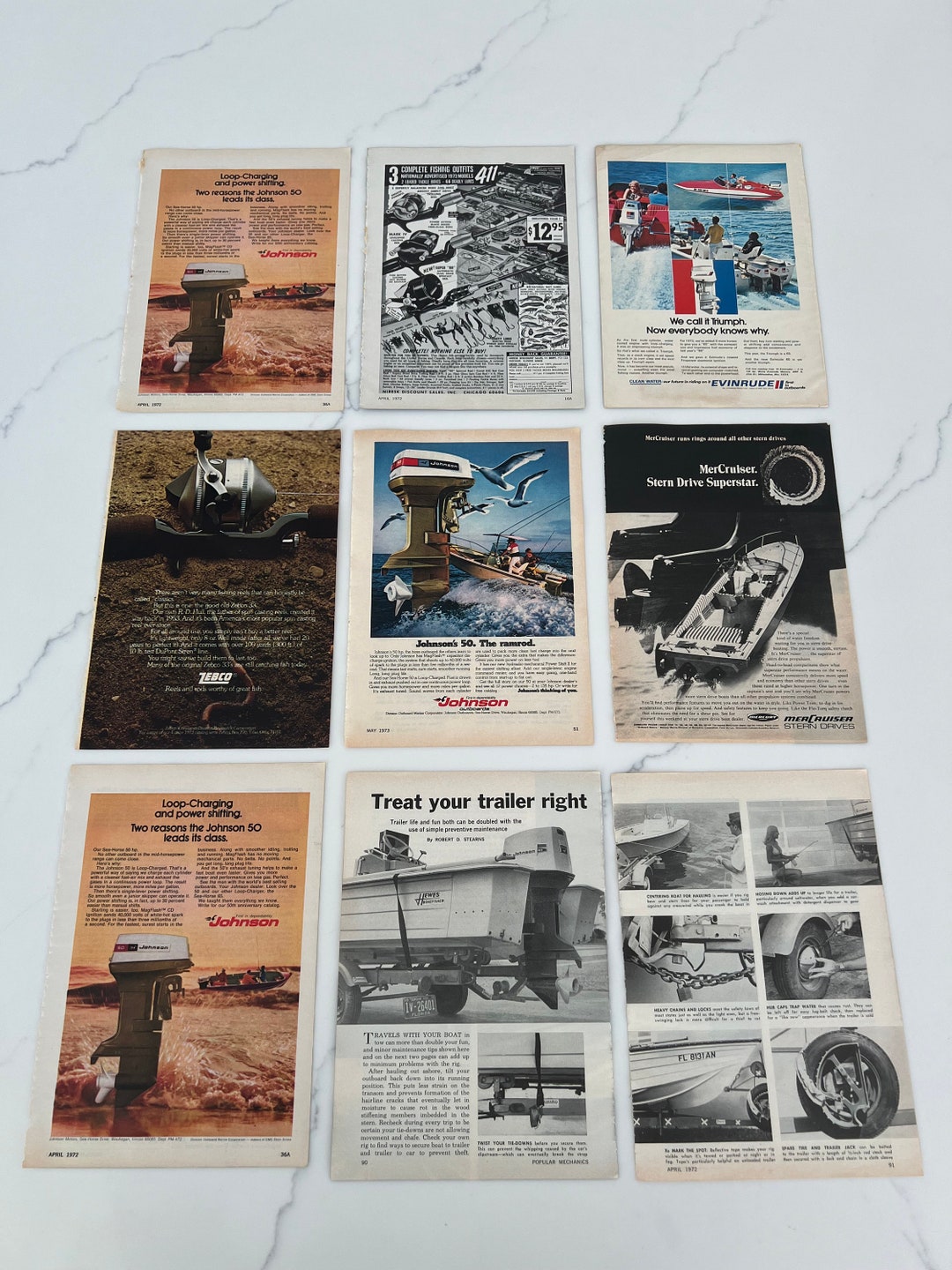 1970s Advertising,boating Fishing,vintage Fishing,vintage Ephemera,junk ...