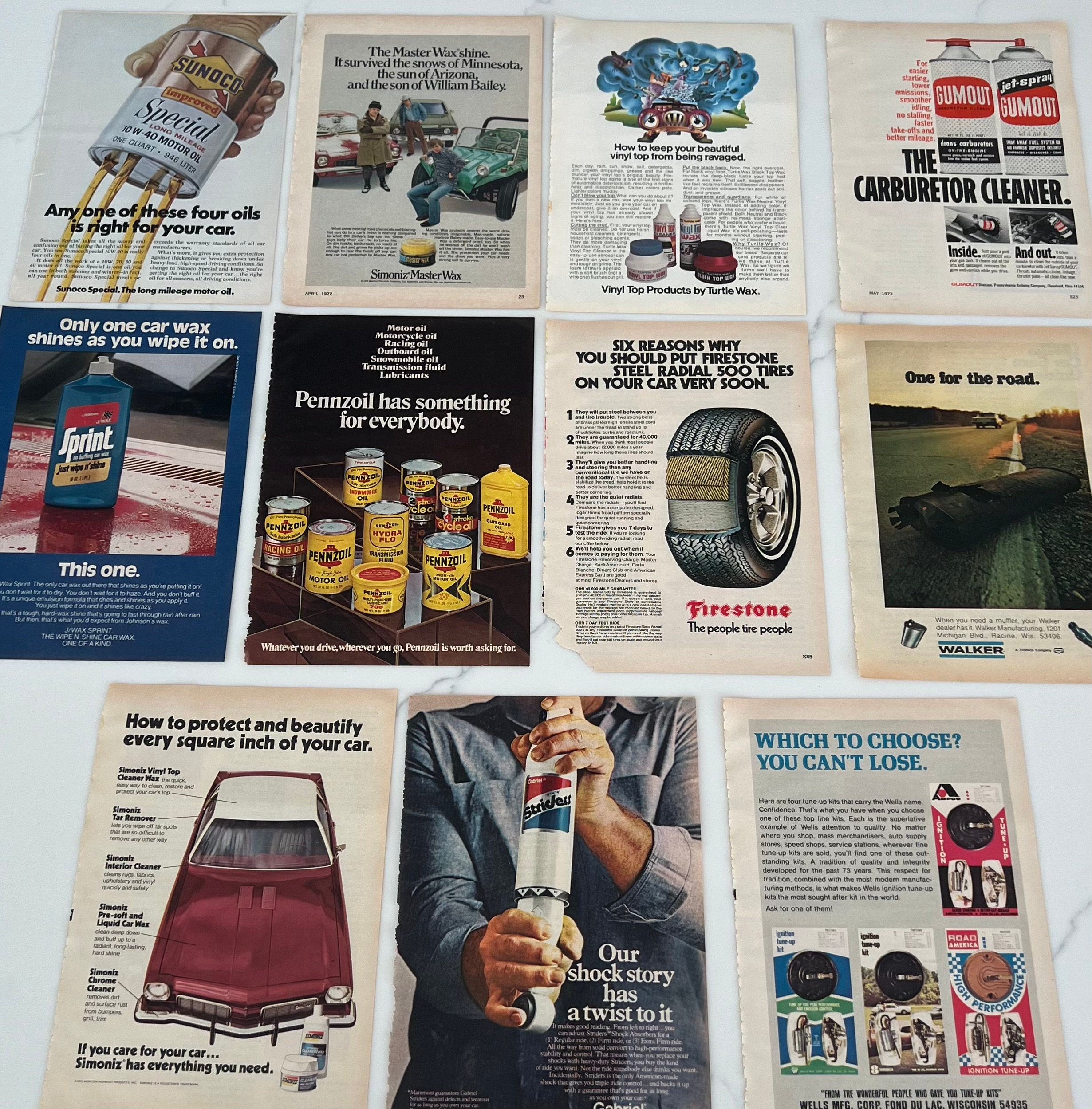 1970s Advertising,vintage Automotive Products,vintage Car,vintage ...