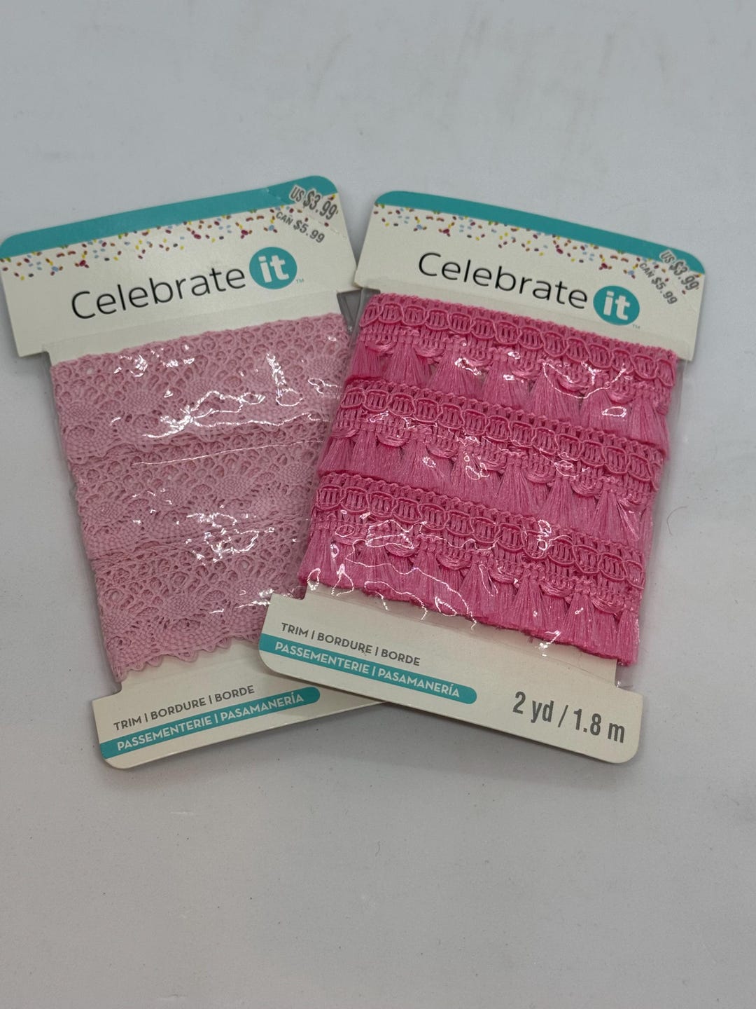 Trims,shades of Pink,sewing Projects,crafts,junk Journal,sewing,trims ...