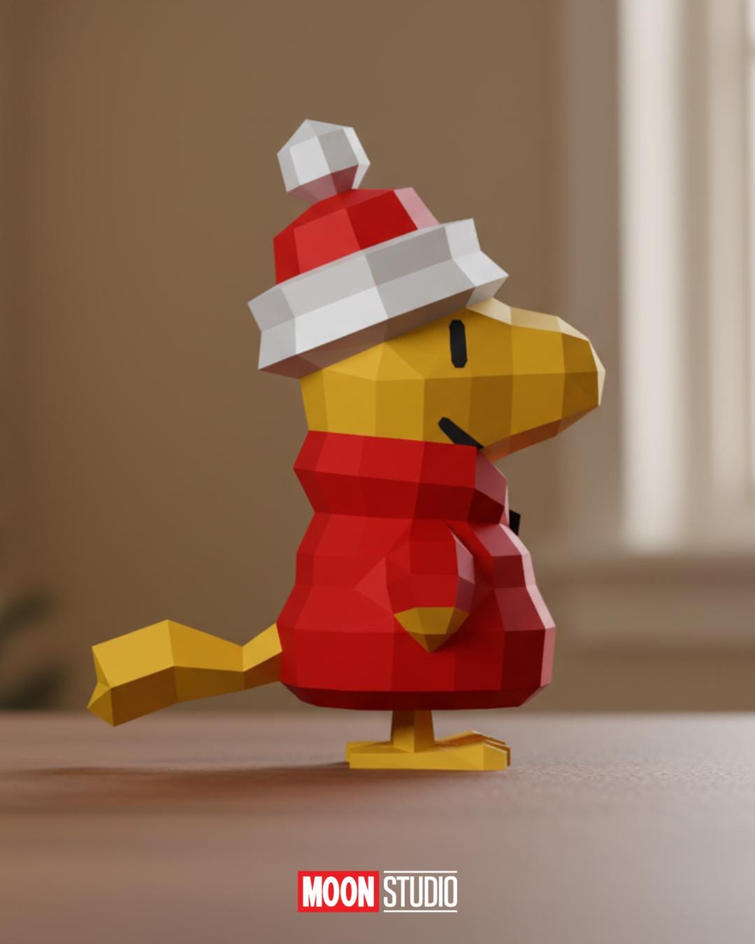 Snoopy and Woodstock Christmas, DIY, Papercraft, Pdf, Svg, Dxf, Low ...